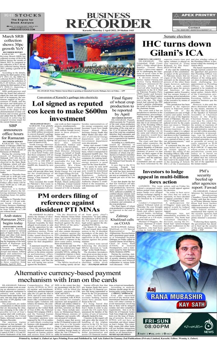 BR-ePaper | Apr 02, 2022 | Page Front Page 1