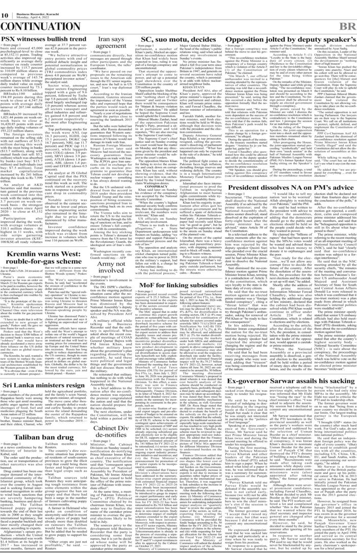 BR-ePaper | Apr 04, 2022 | Page Front Page 1