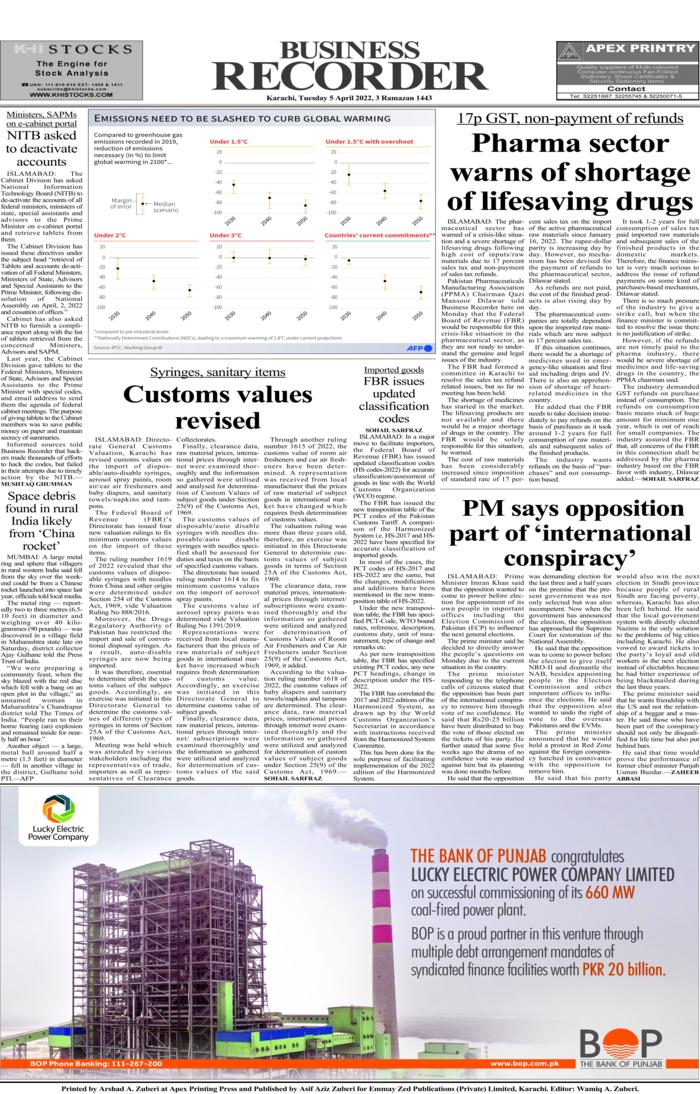 BR-ePaper | Apr 05, 2022 | Page Front Page 1