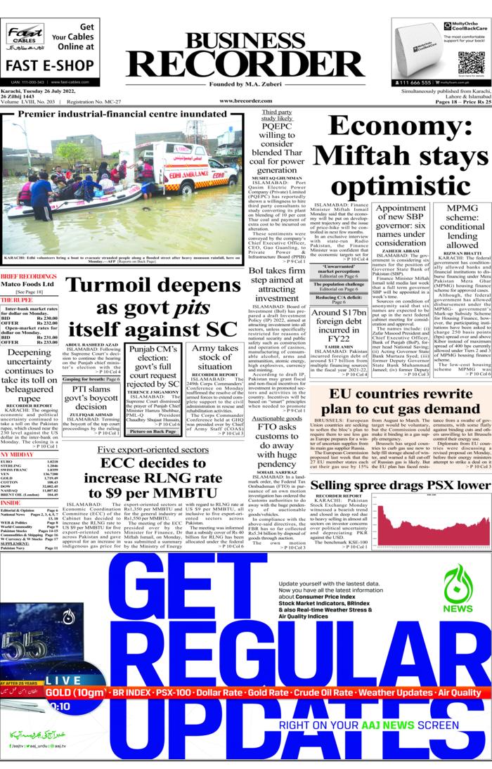 BR-ePaper | Jul 26, 2022 | Page Front Page 1