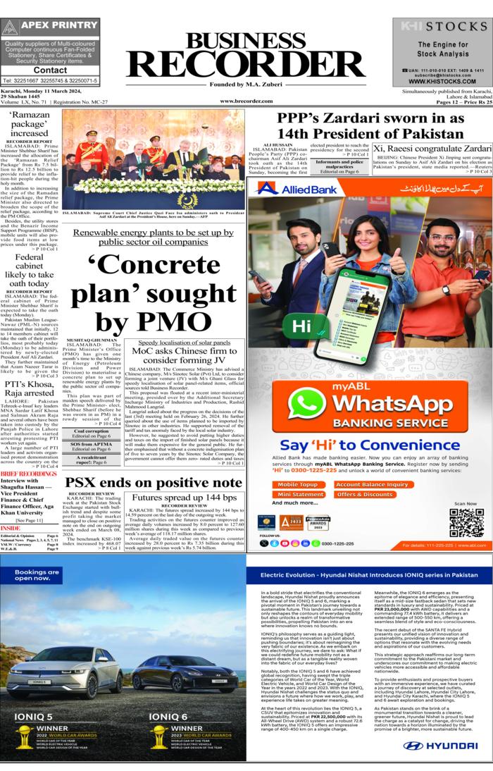 BR-ePaper | Mar 11, 2024 | Page Front Page 1