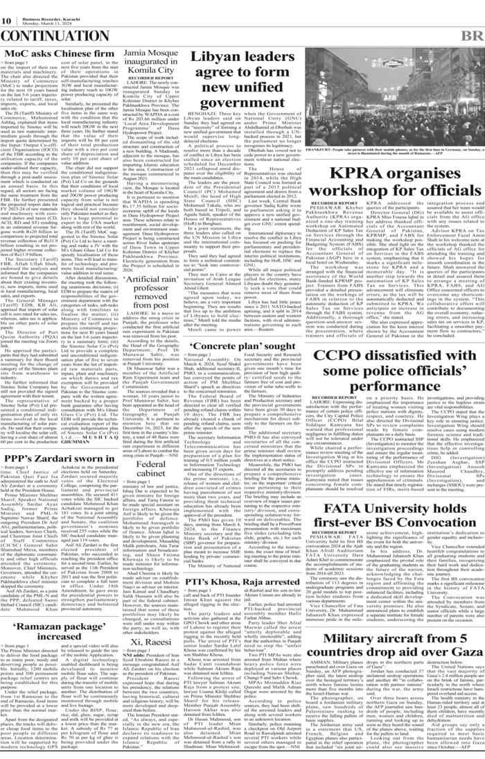 BR-ePaper | Mar 11, 2024 | Page Front Page 1