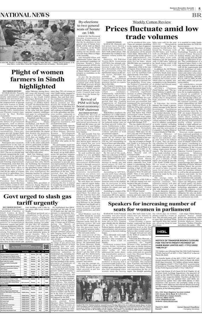 BR-ePaper | Mar 11, 2024 | Page Front Page 1