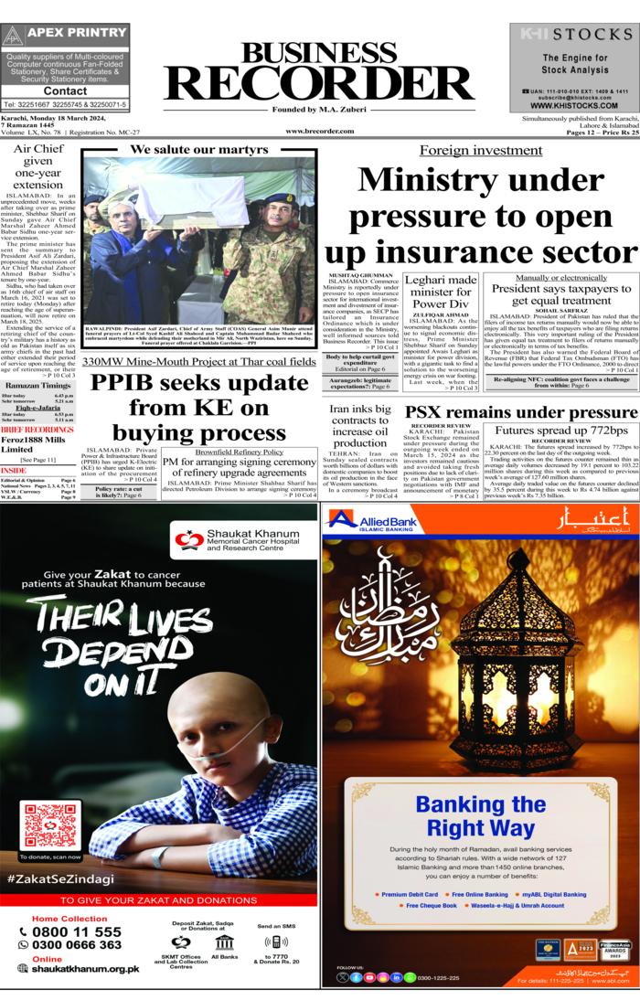 BR-ePaper | Mar 18, 2024 | Page Front Page 1