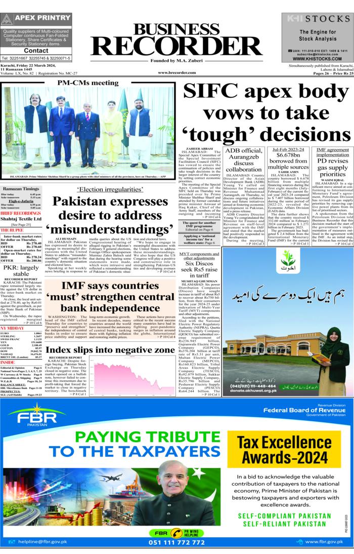 BR-ePaper | Mar 22, 2024 | Page Front Page 1