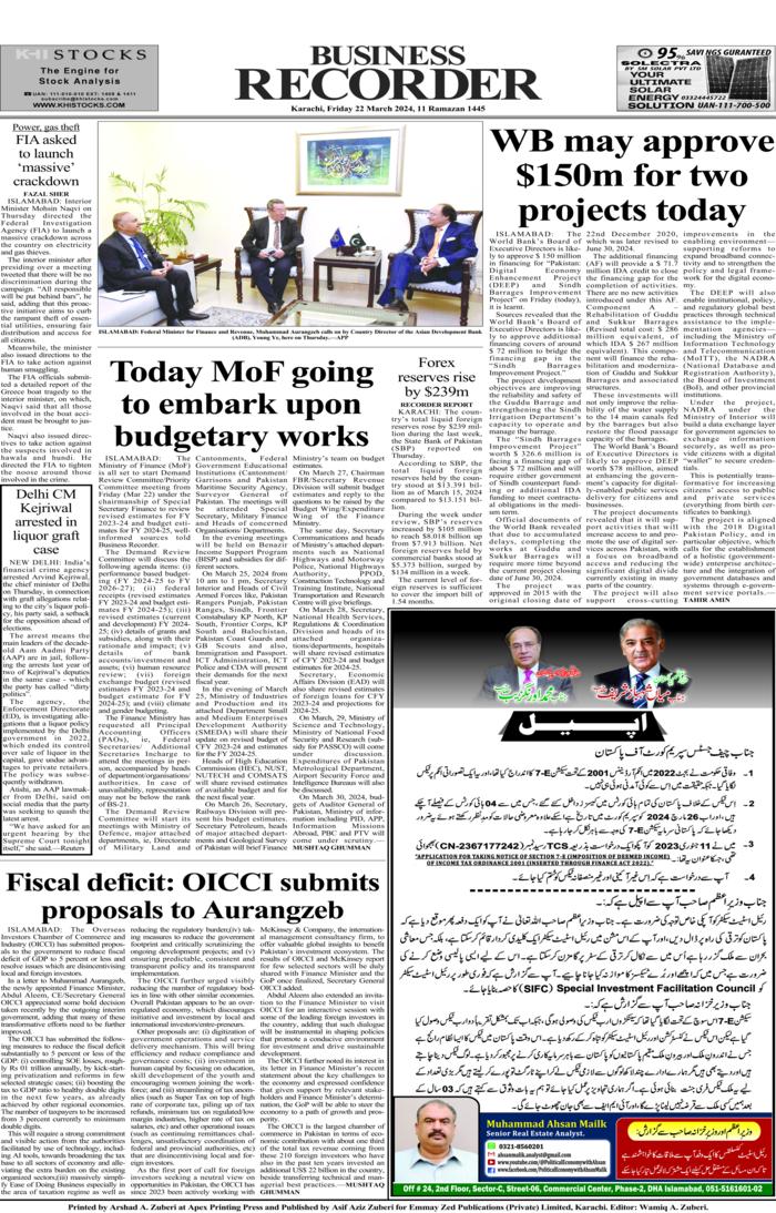 BR-ePaper | Mar 22, 2024 | Page Front Page 1