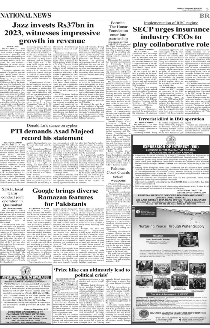 BR-ePaper | Mar 22, 2024 | Page Front Page 1